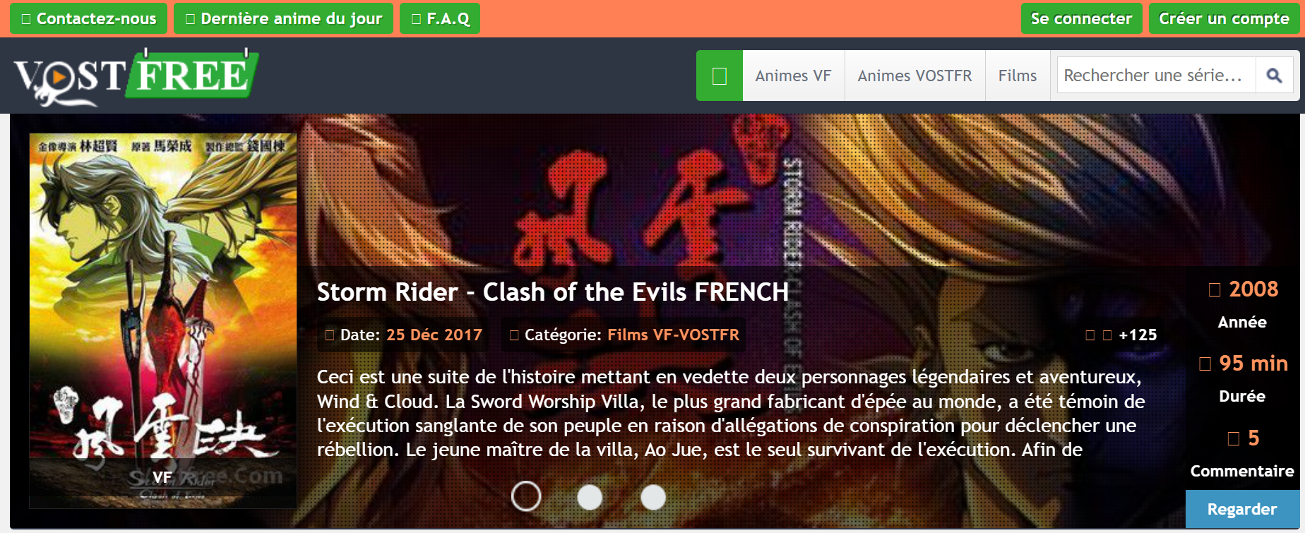 Vostfree : La plateforme de streaming d'animés populaires